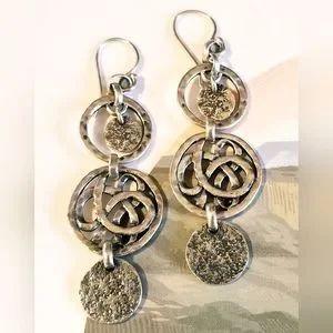 Silpada | Jewelry | Rare Silpada Sterling Silver Celtic Earrings | Poshmark